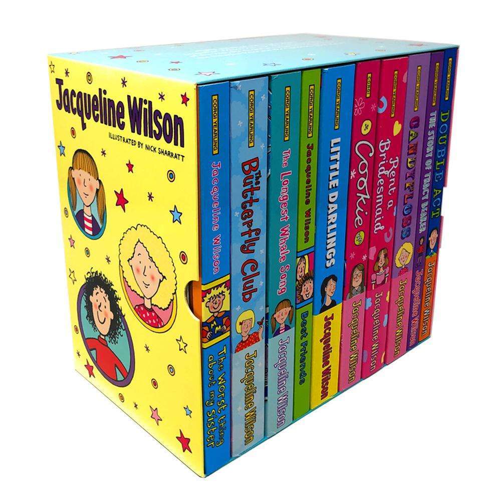Jacqueline Wilson 10 Books Box Collection Set Pack Illustrated By Nick ...