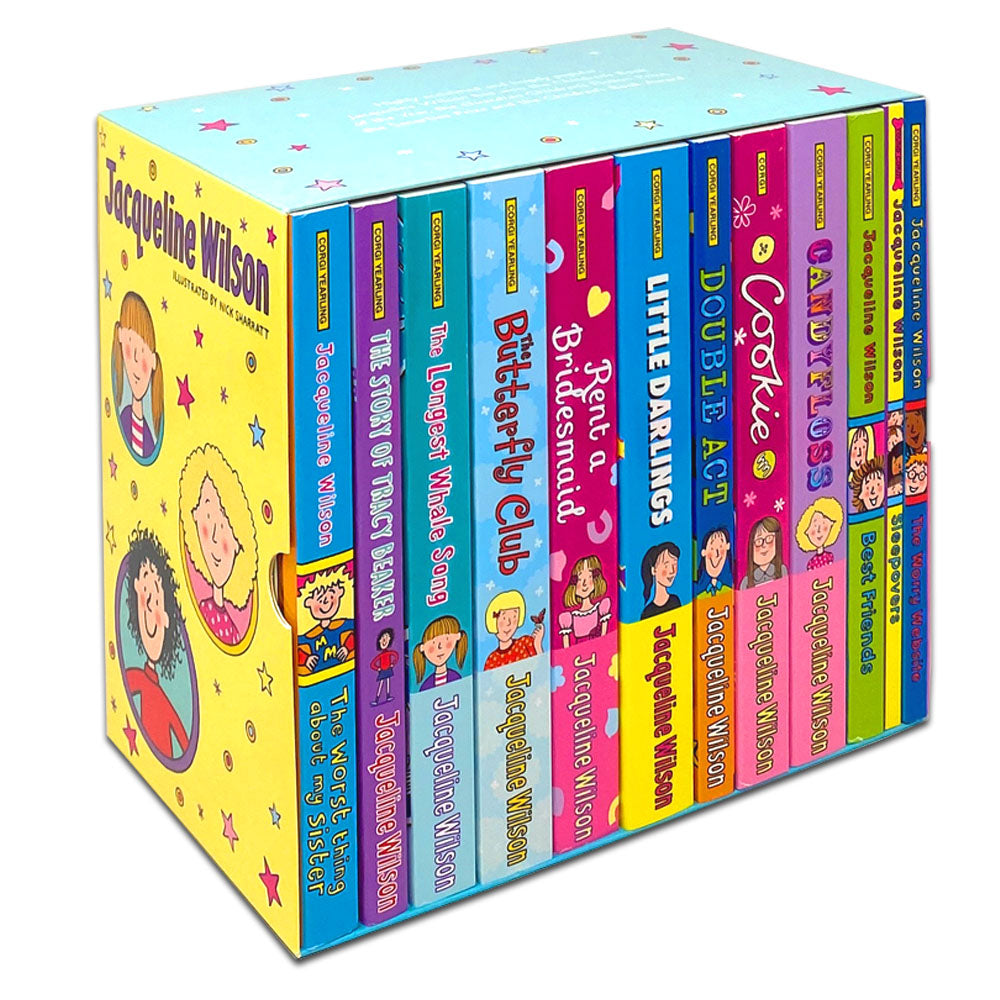 Jacqueline Wilson 12 Books Box Collection Set Pack Illustrated By Nick ...