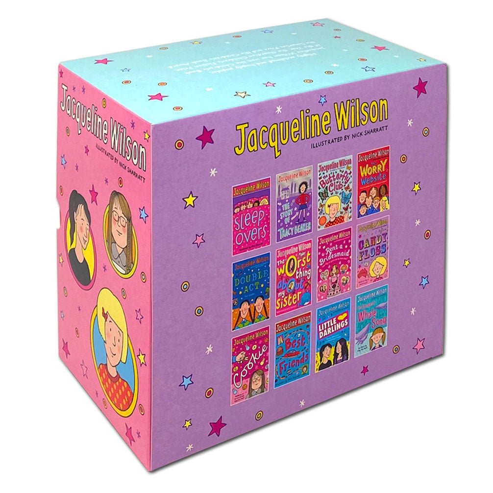 Jacqueline Wilson 12 Books Box Collection Set Pack Illustrated By Nick ...