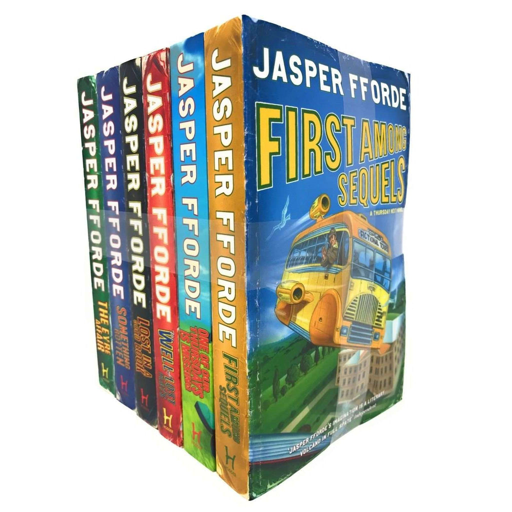 Jasper Fforde Thursday Next Series 6 Books Collection Set The Eyre Aff ...