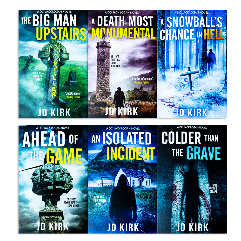 DCI Logan Crime Thrillers By JD Kirk 6 Book Collection Set – Lowplex Books