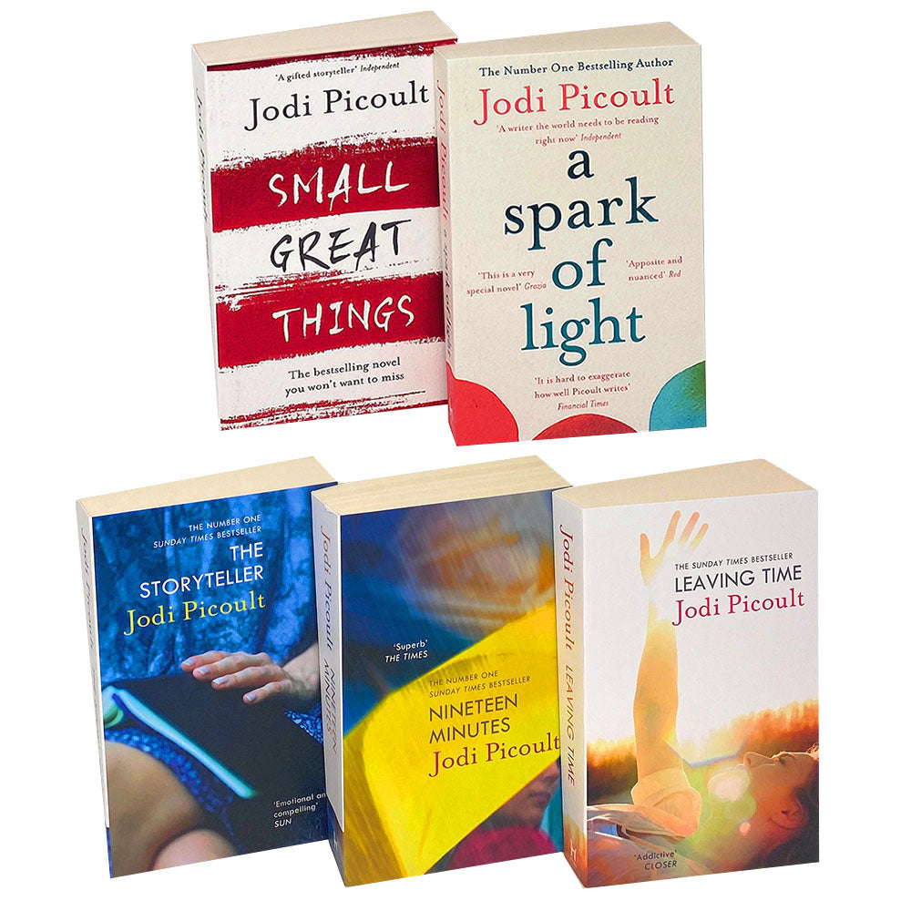 Jodi Picoult 5 Books Adult Collection Set Paperback (Small, Light, Sto ...