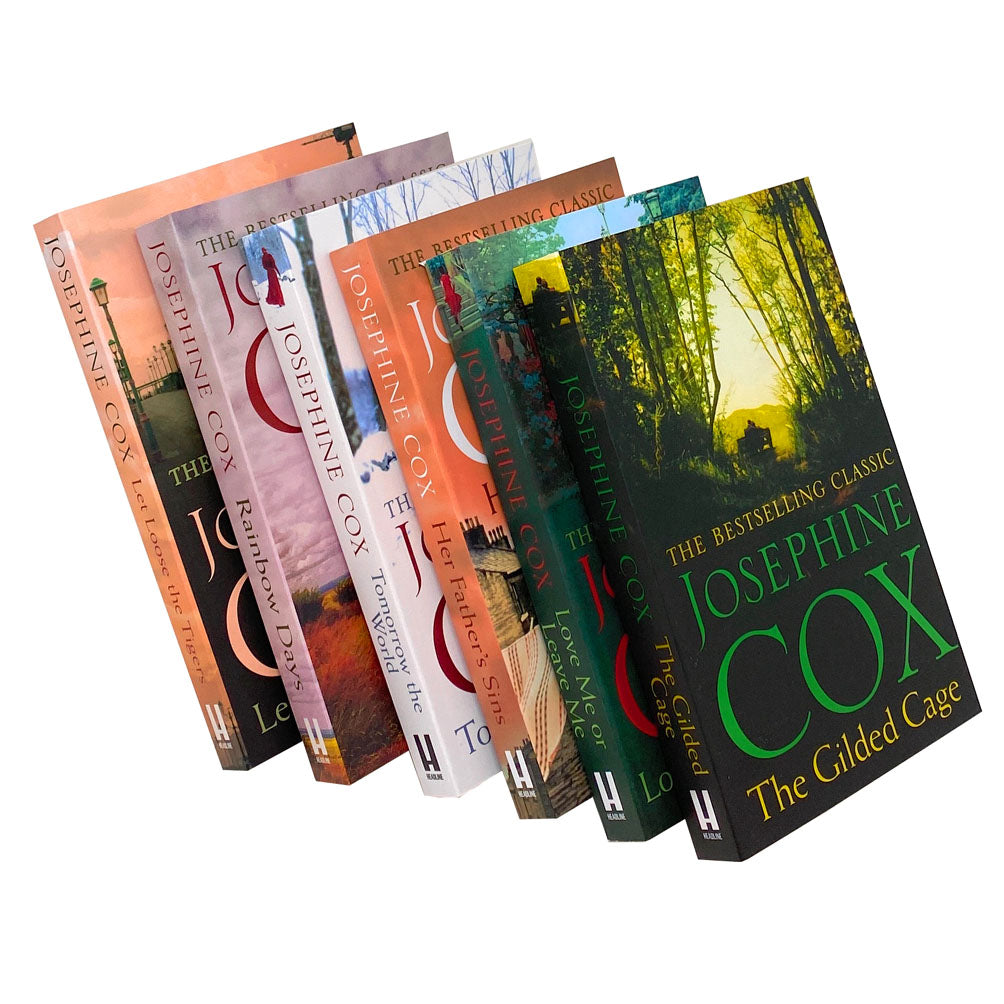 Josephine Cox 6 Books Collection Set Rainbow Days,Gilded Cage,Tomorrow ...