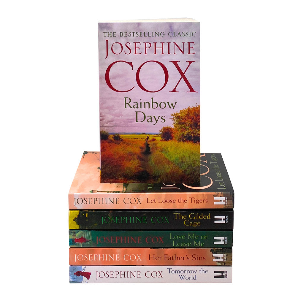 Josephine Cox 6 Books Collection Set Rainbow Days,Gilded Cage,Tomorrow ...