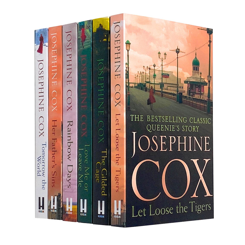 Josephine Cox 6 Books Collection Set Rainbow Days,Gilded Cage,Tomorrow ...