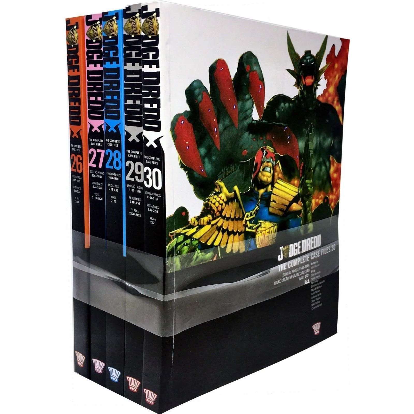 Judge Dredd Complete Case Files Volume 26-30 Series Collection 5 Books ...