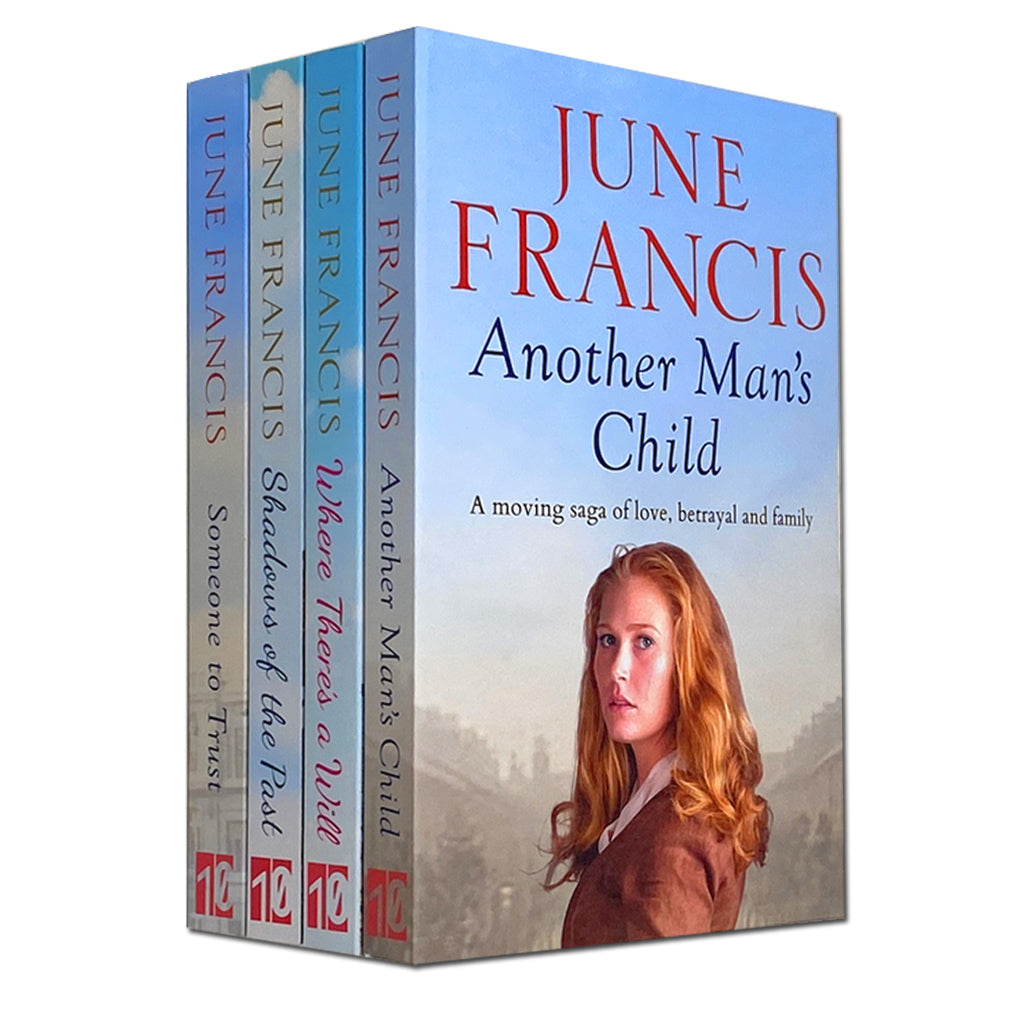 June Francis Collection 4 Books Set ,Another Man's Child, Someone to T ...