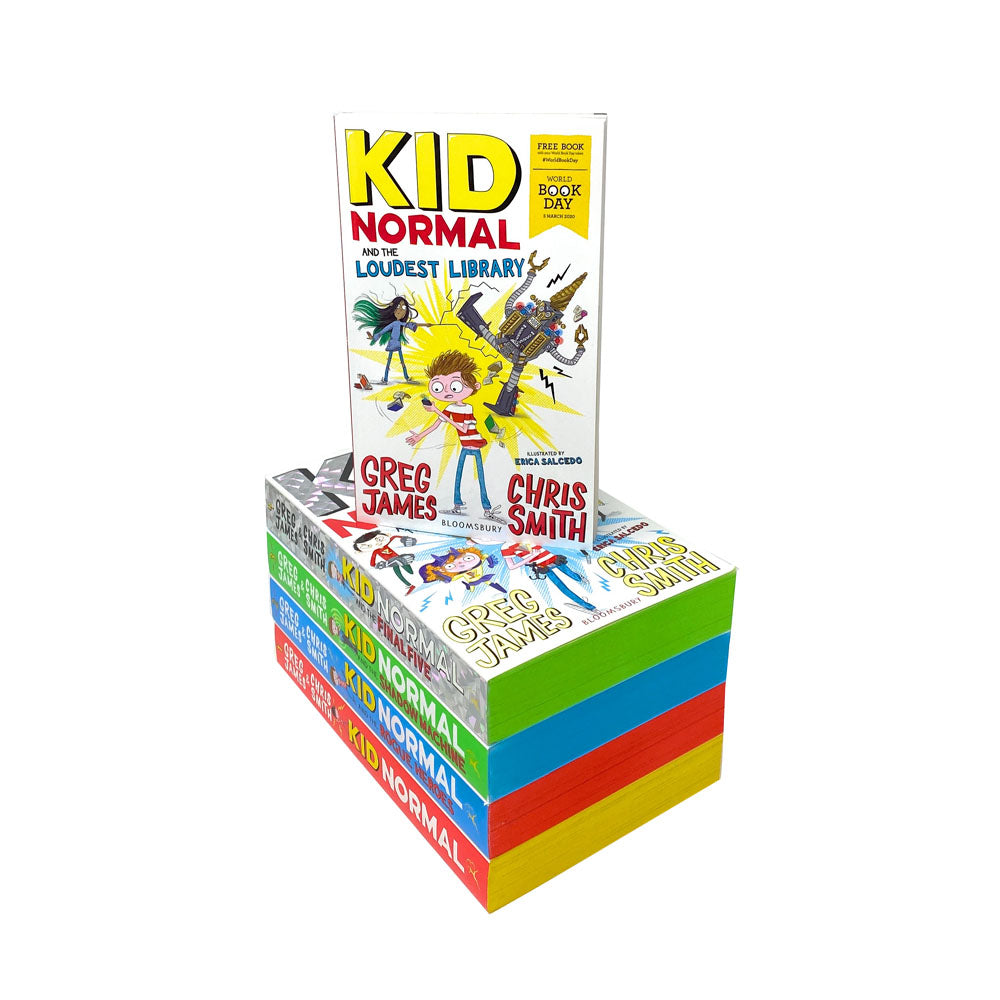 Kid Normal Series 5 Books Collection Set By Greg James and Chris Smith ...