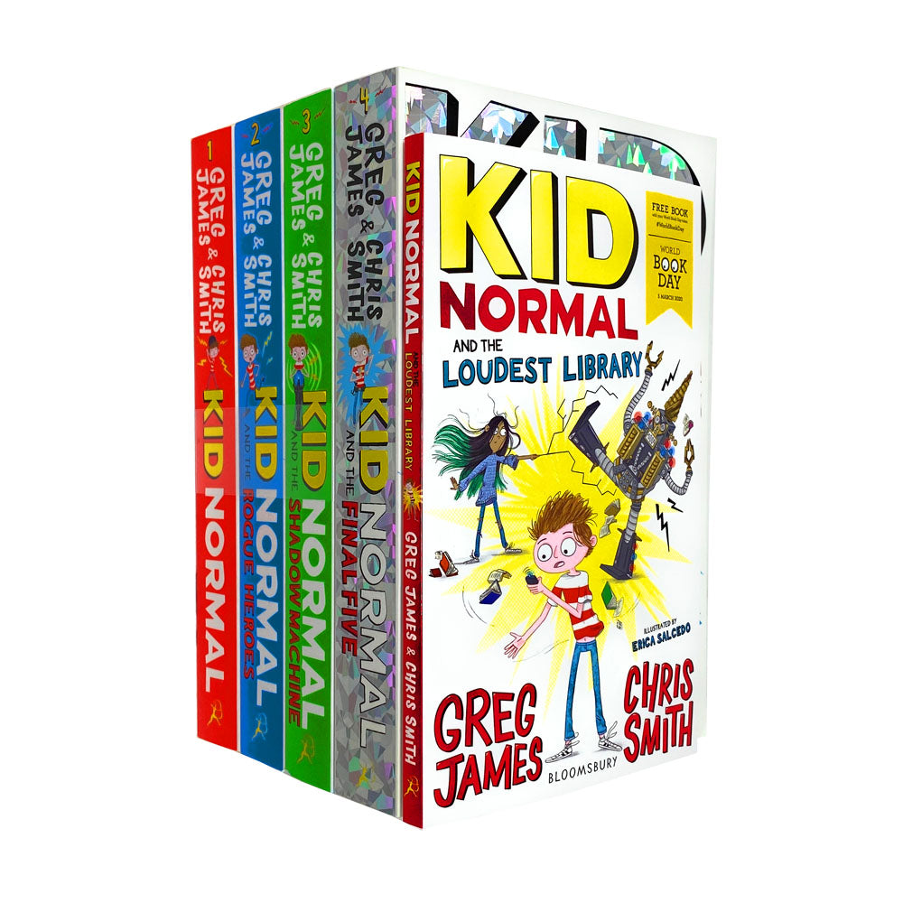 Kid Normal Series 5 Books Collection Set By Greg James and Chris Smith ...