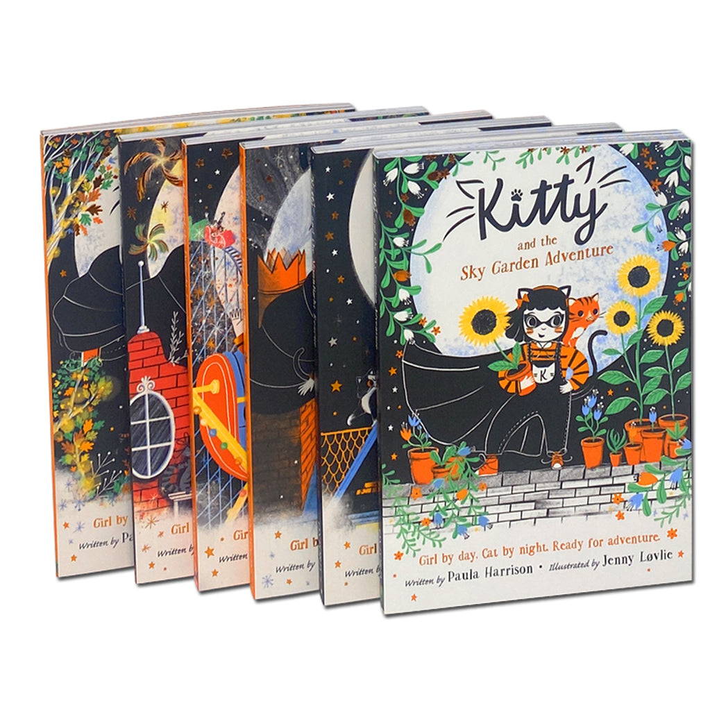 Kitty and the Rescue Adventure 6 Book Collection – Lowplex Books