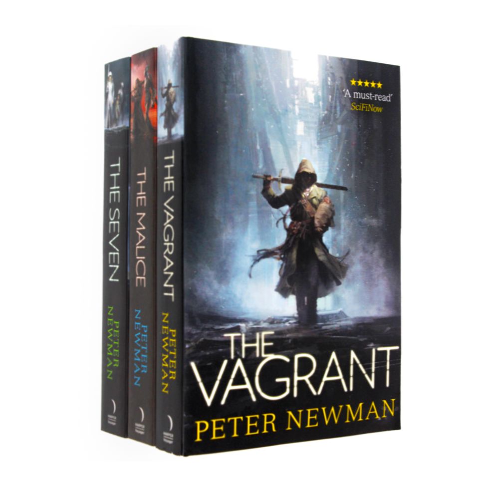 Vagrant Trilogy 3 Books Collection Set By Peter Newman (The Vagrant, T ...
