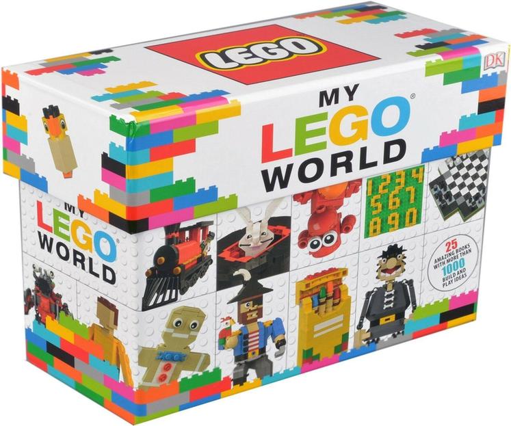 My LEGO World 25 Books Collection Box Set With More Than 1000 Build ...