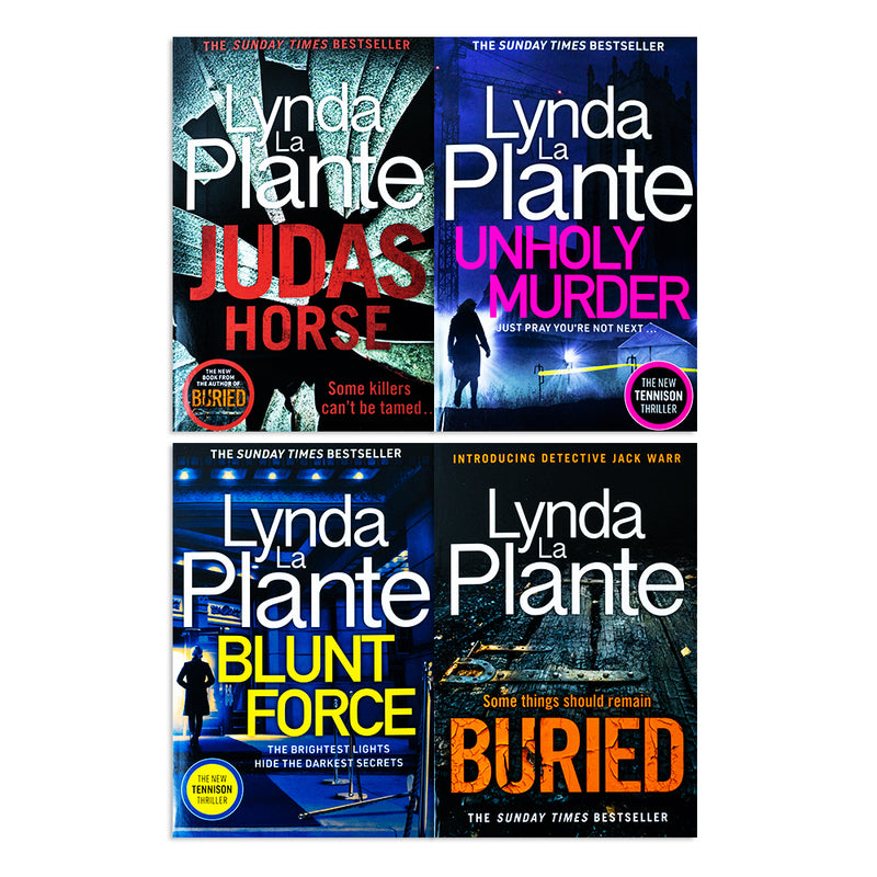 Lynda La Plante 4 Books Collection Set (Judas Horse, Unholy Murder, Bl ...