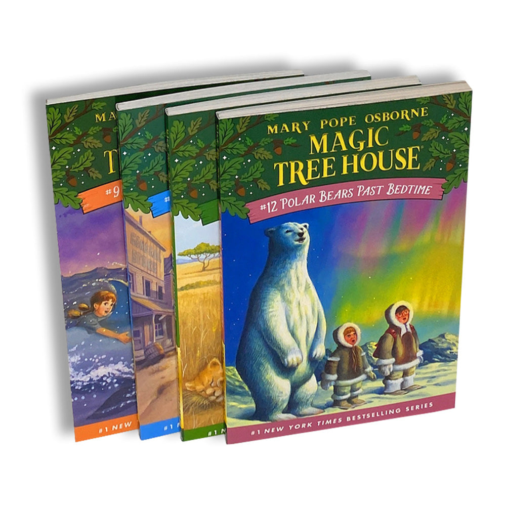 Mary Pope Osbornes Magic Tree House 4 Books Collection Vol 9-12 – Lowplex