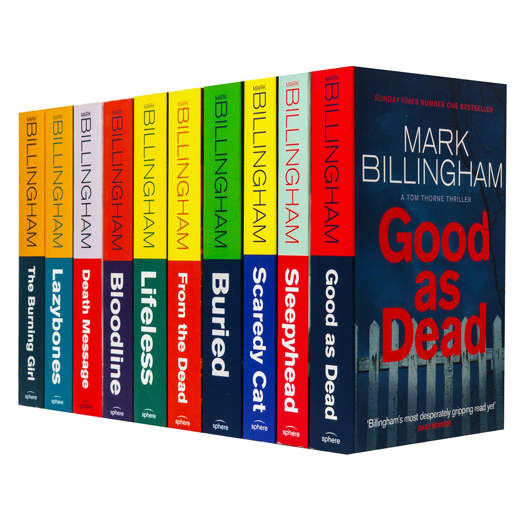 Mark Billingham Tom Thorne Novels Collection 10 Books Set – Lowplex Books