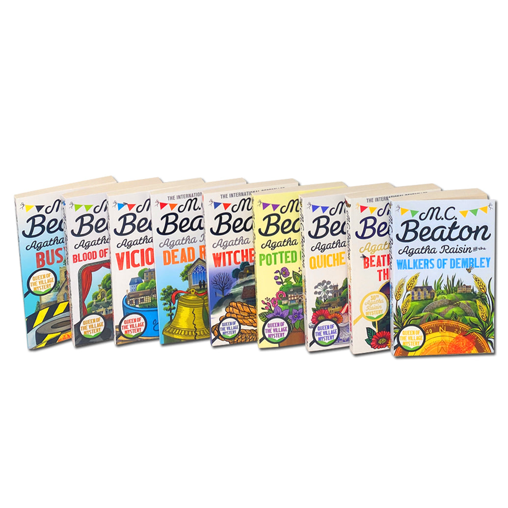 M C Beaton Agatha Raisin Collection 9 Books Set-Series 3 – Lowplex Books