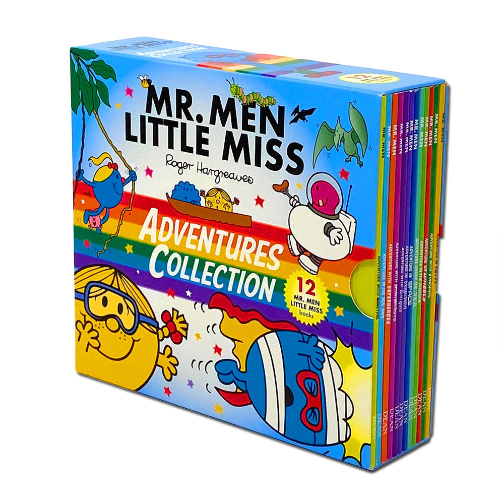 Mr Men & Little Miss Adventures 12 Book Collection Box Set By Roger Ha ...