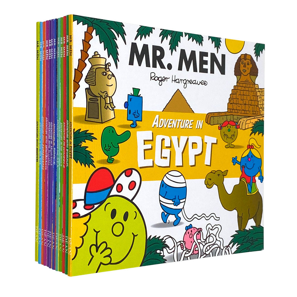 Mr Men & Little Miss Adventures 12 Book Collection Box Set By Roger Ha ...