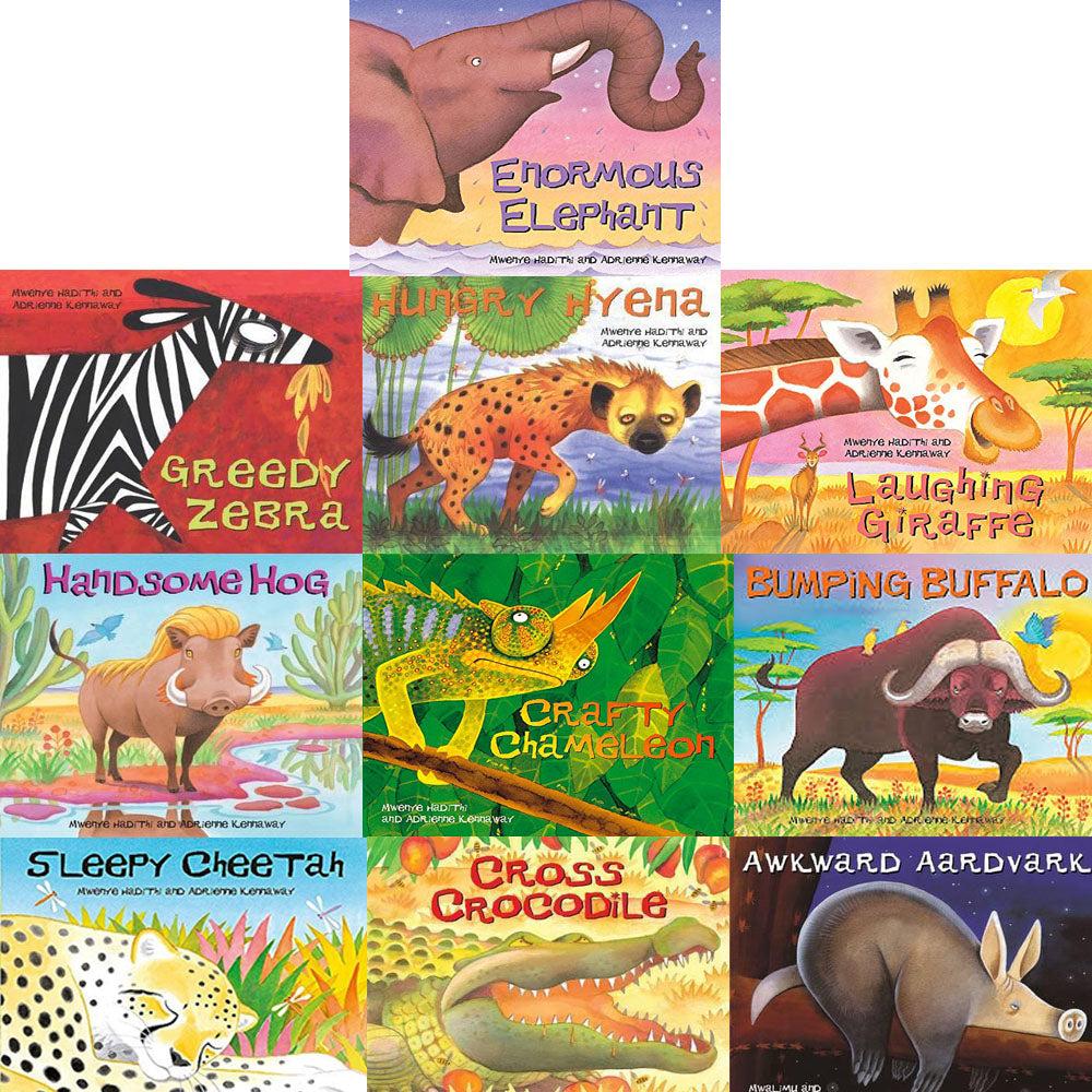 Mwenye Hadithi & Mwalimu African Animal Tales 10 Books Collection Set ...
