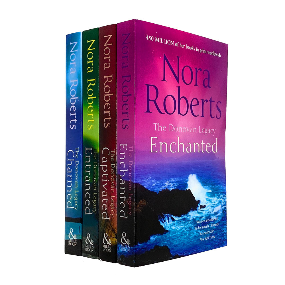 The Donovan Legacy Series 4 Books Collection Set By Nora Roberts ...