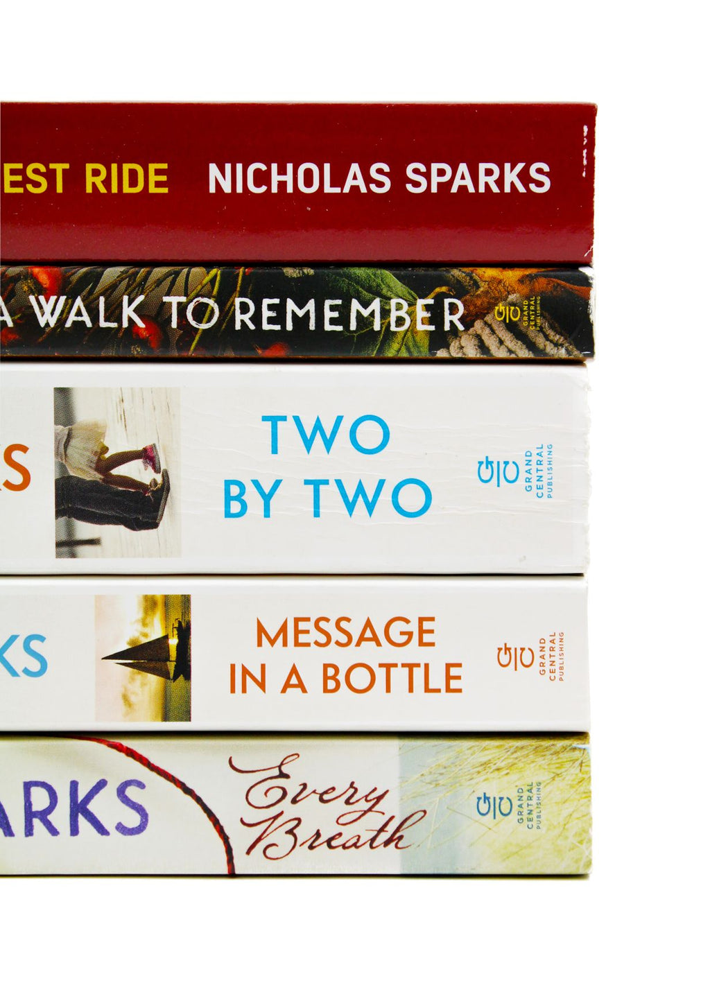 Nicholas Sparks Collection 5 Books Set (Two by Two, Every Breath, Mess ...