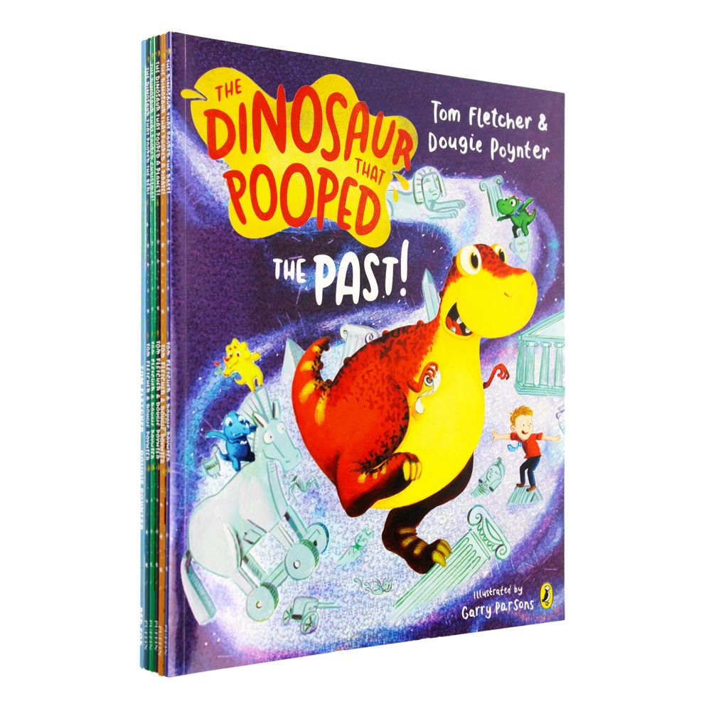 The Dinosaurs That Pooped Collection 6 Books Set By Tom Fletcher & Dou ...