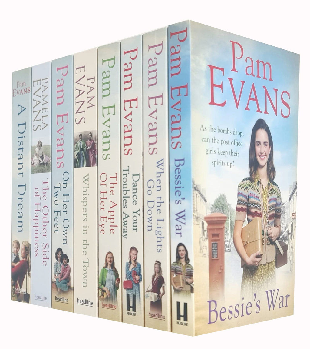 Pamela Evans Collection 8 Books Set Inc Bessie's War – Lowplex Books