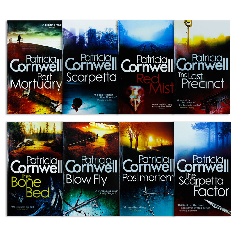 Kay Scarpetta Series 8 Books Collection Set by Patricia Cornwell (Scar ...