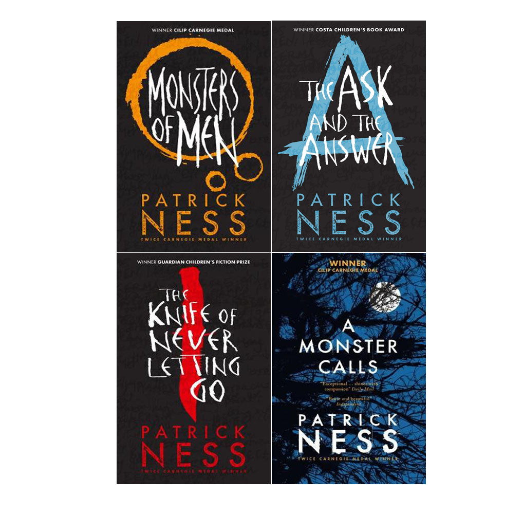 Patrick Ness Chaos Walking series 4 Books Set Collection, The Ask And ...