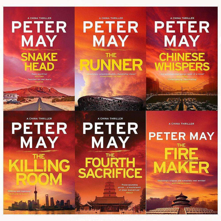 Peter May China Thrillers Collection 6 Books Set Chinese Whispers, The ...