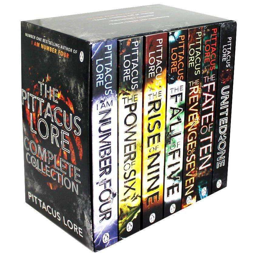 Pittacus Lore Collection Lorien Legacies Series 7 Books Box Set United ...