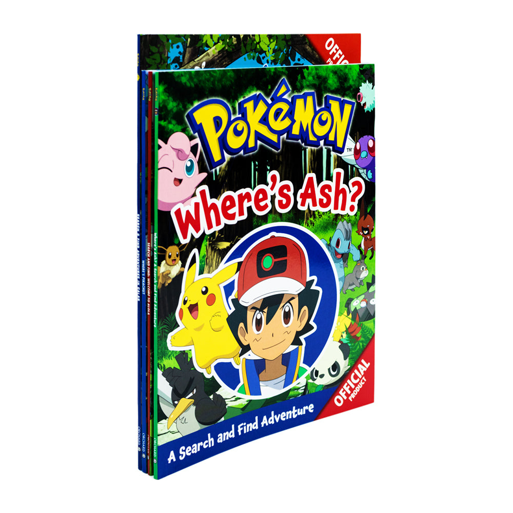 Pokémon Search and Find 4 Books Collection Set – Lowplex Books