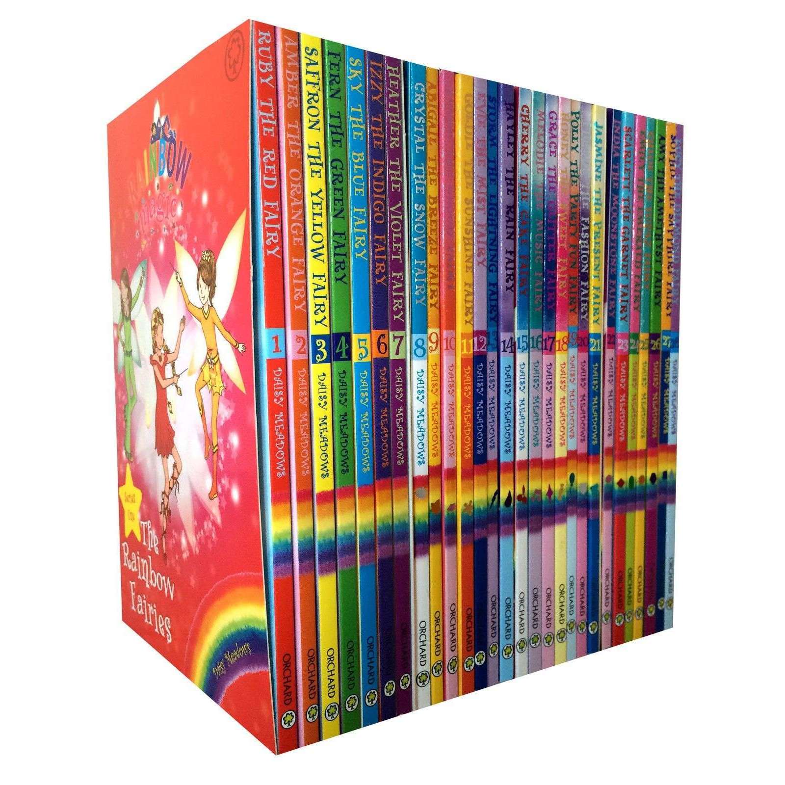 Rainbow Magic Series 1,2,3,4 Collection of 28 Books Set Jewel, Party ...