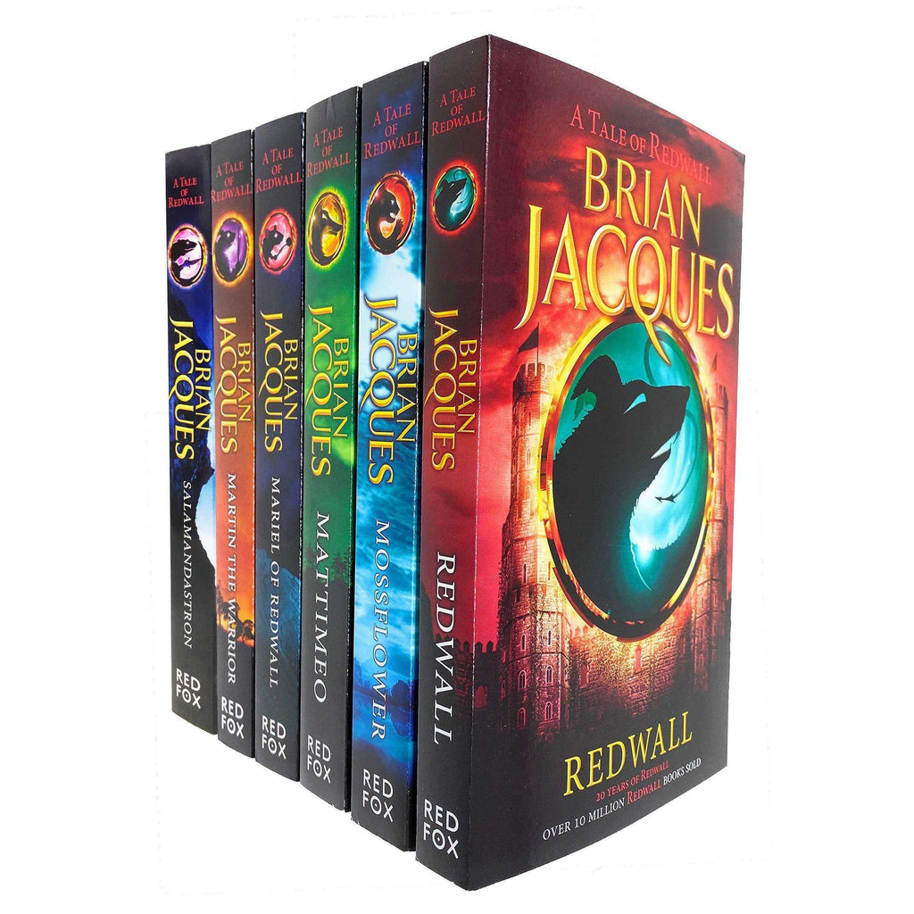 Redwall Collection by Brian Jacques - 6 Fantasy Books for Ages 8-12 ...
