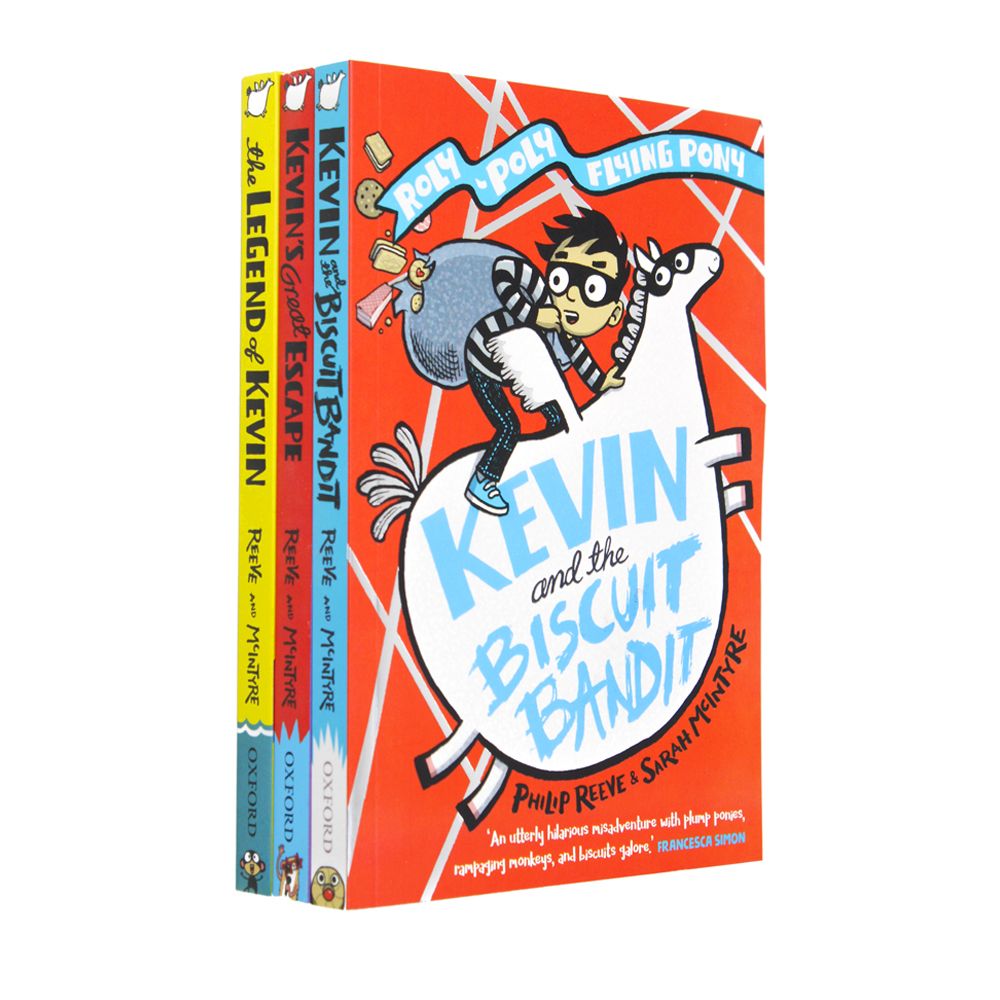 A Roly-Poly Flying Pony Adventure 3 Books Set ( Kevin and the Biscuit ...