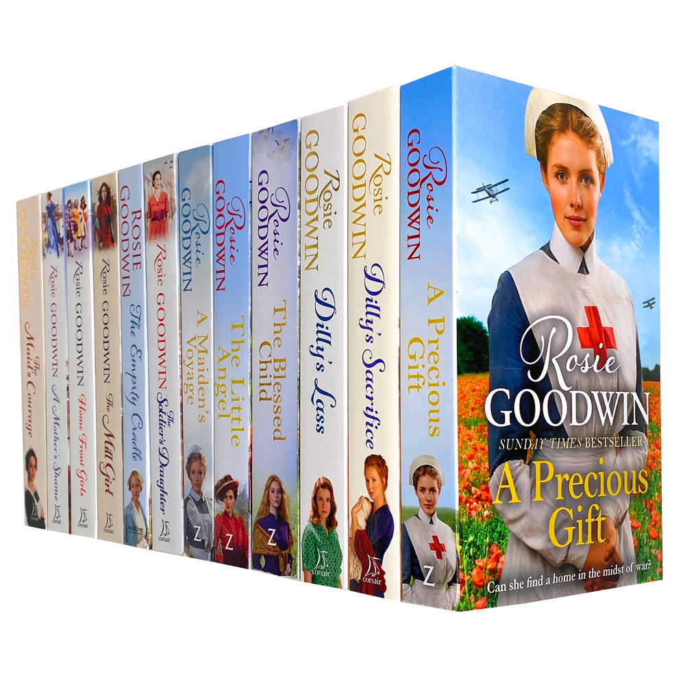 Rosie Goodwin Series 12 Books Collection Set Pack Inc Maidens Voyage ...