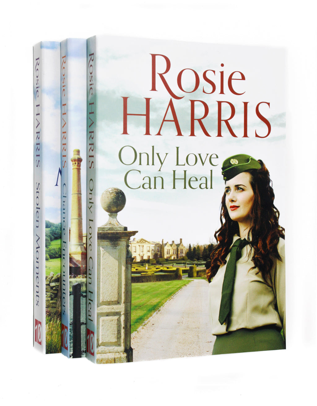 Rosie Harris Collection 3 Books Set (Only Love Can Heal, Chance Encoun ...