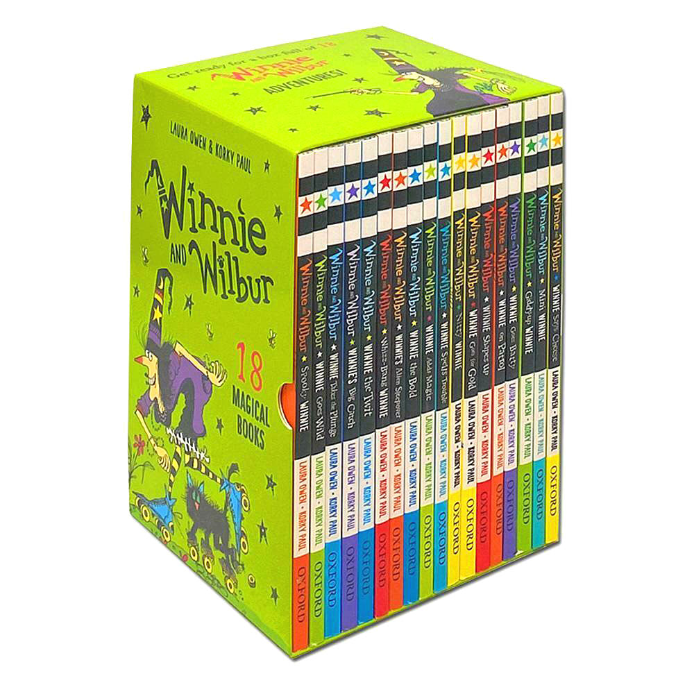 Winnie and Wilbur Collection - 18 Books for Ages 6-10 – Lowplex Books