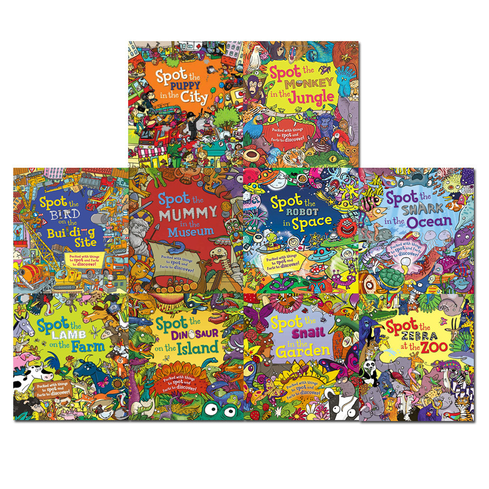 Spot The Series 10 Picture Books for Young Children – Lowplex Books