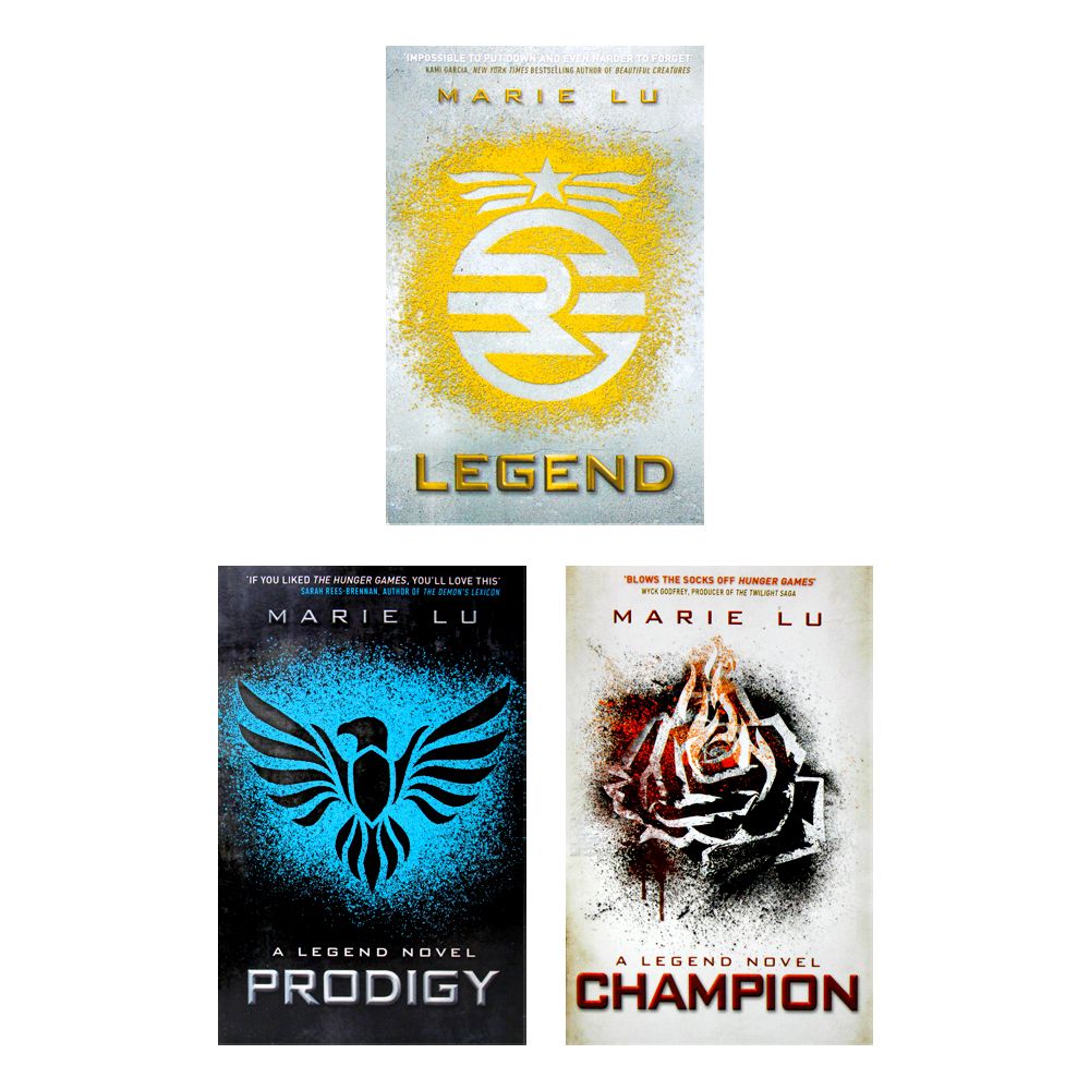 Marie Lu The Legend Trilogy 3 Books Collection Set Legend Prodigy Cham ...