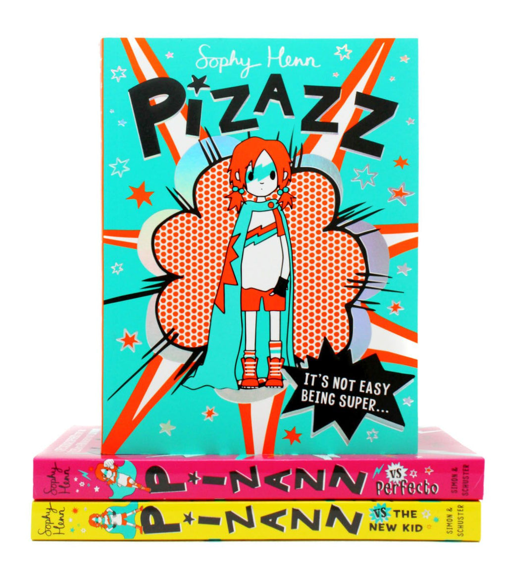 Pizazz Series The Super Awesome New Superhero 3 Books Collection Set B ...