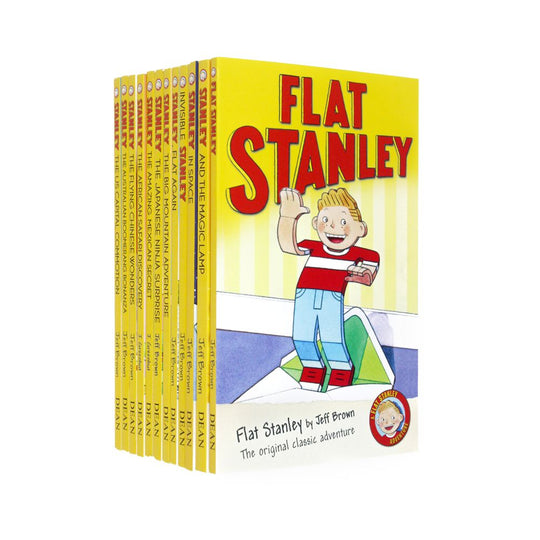12 Book Flat Stanley Adventure Collection by Jeff Brown – Lowplex Books