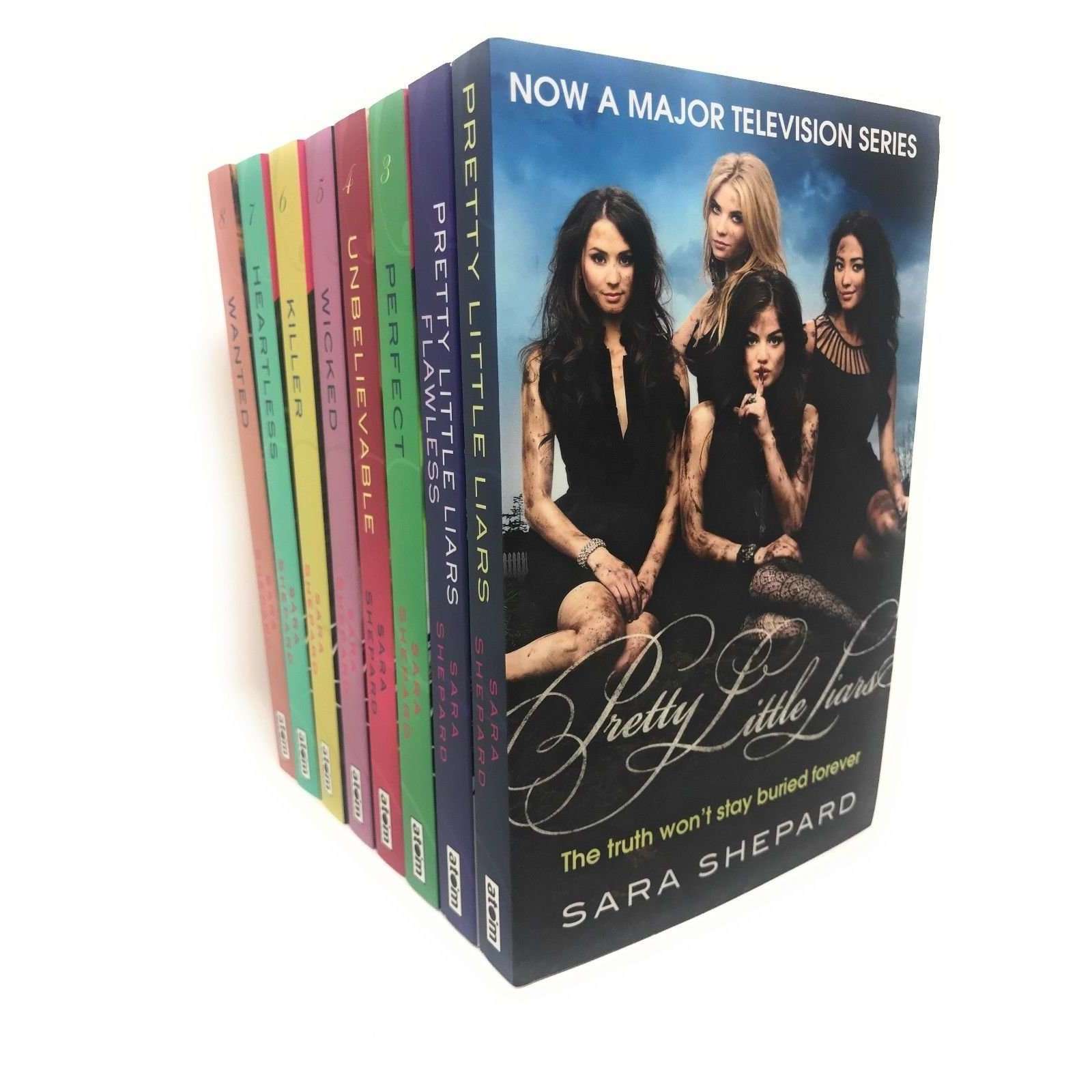 Pretty Little Liars Series 8 Books Set Collection Series 1 and 2 by Sa ...