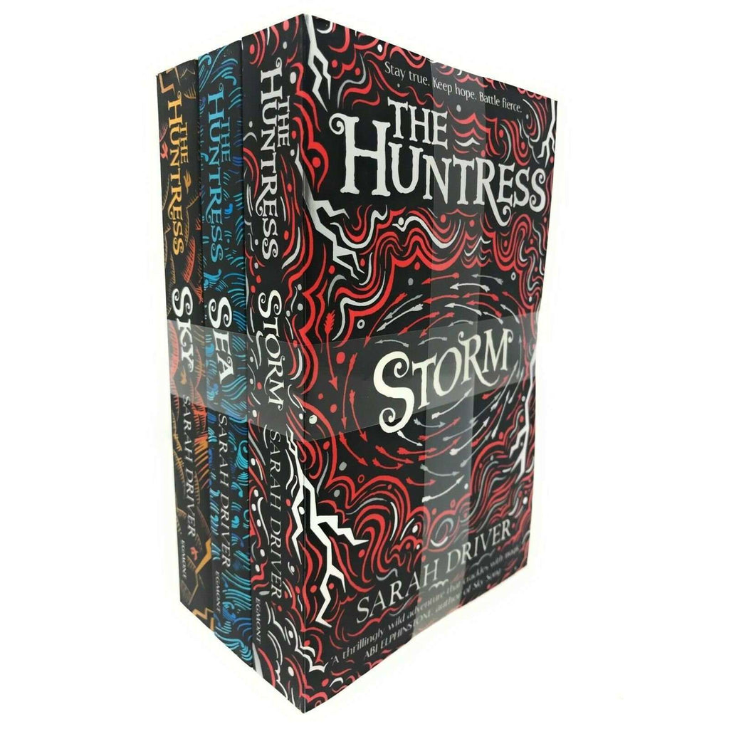 Sarah Driver The Huntress Trilogy 3 Books Set Collection - Storm, Sea ...