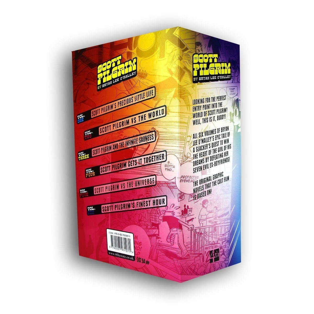 The Complete Scott Pilgrim 6 Books Collection Set Bryan Lee O'Malley ...