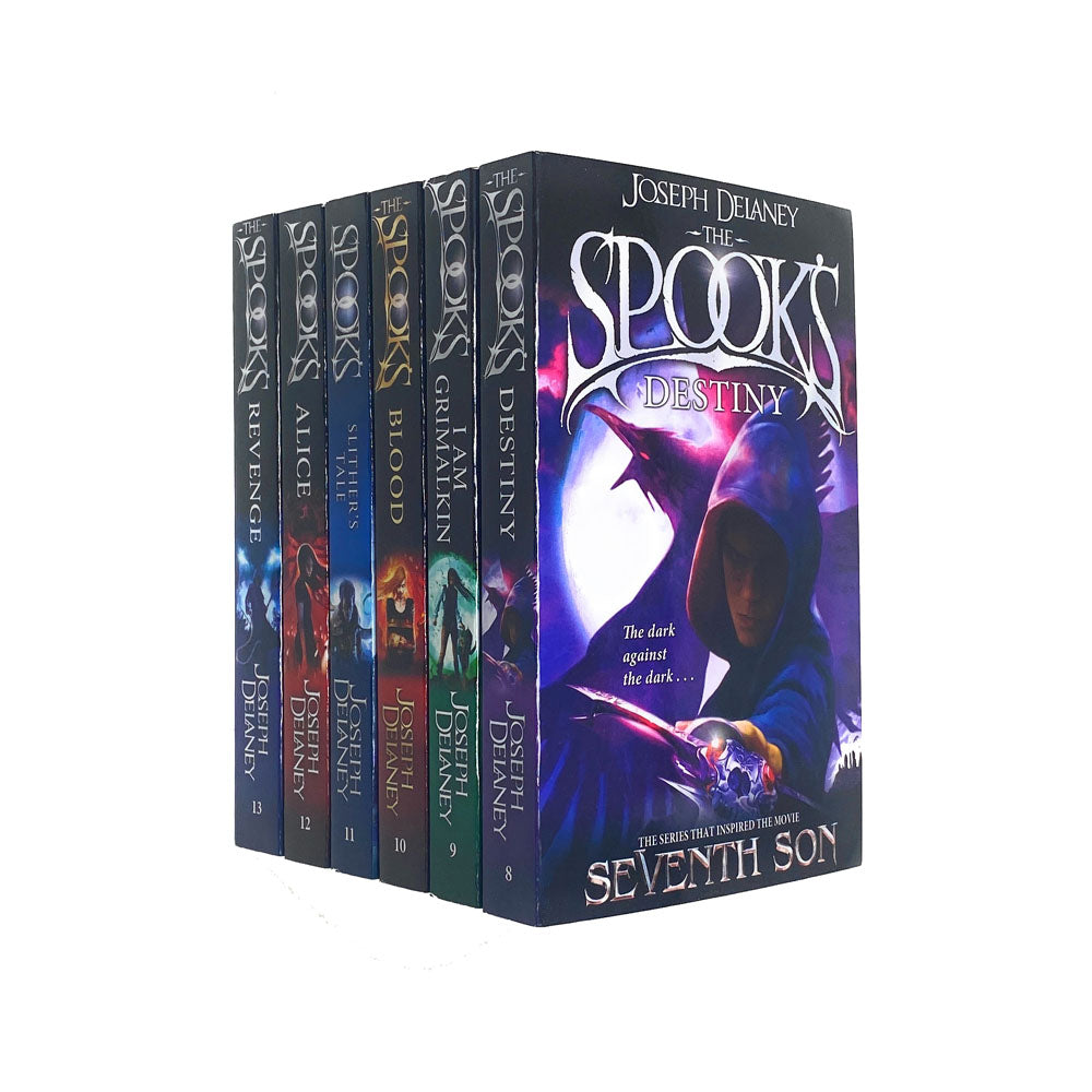 The Spooks 6 Book Set Collection By Joseph Delaney Destiny, Revenge ...