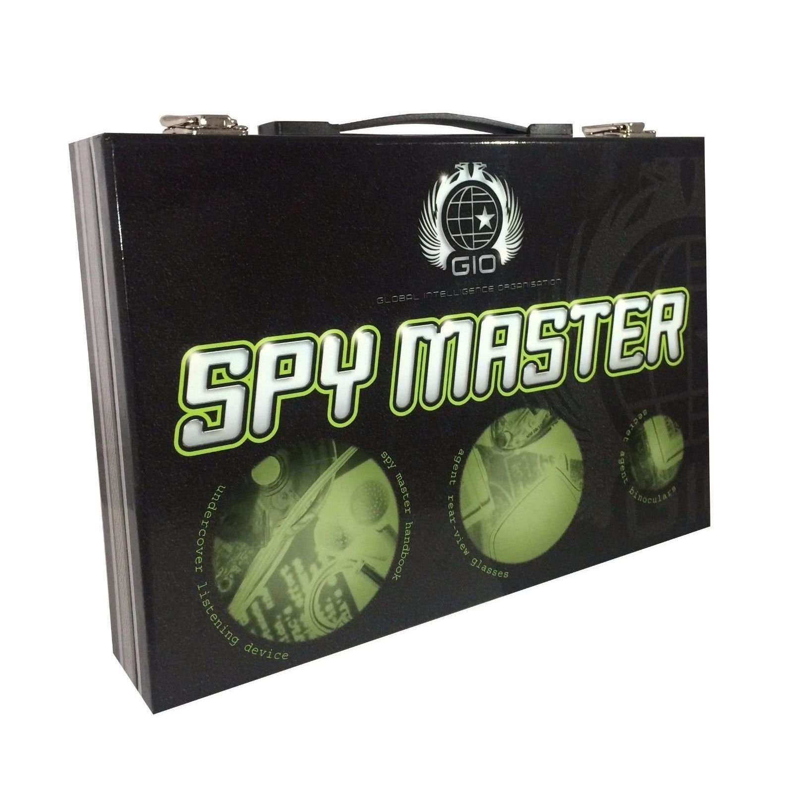 Spy Master Briefcase and Spy Secret Codes Communication Collection Kit ...