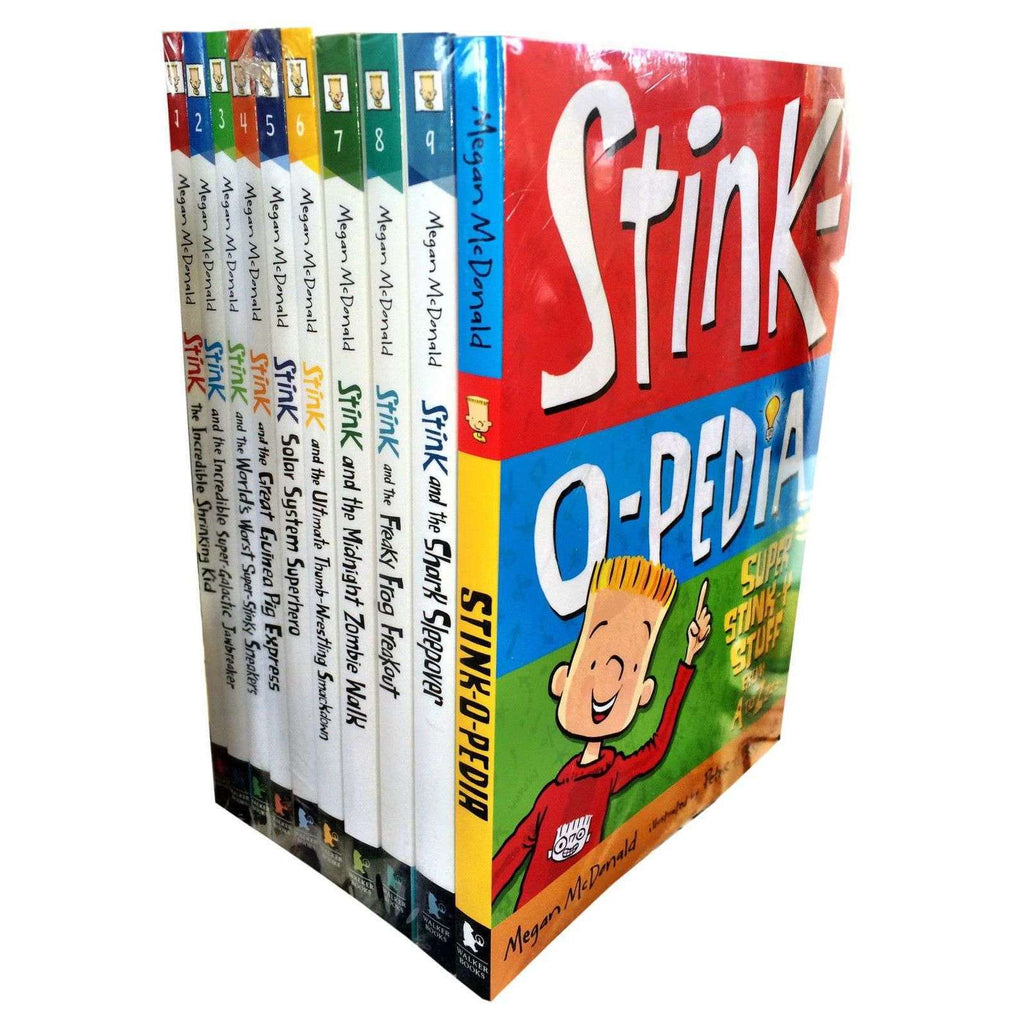 Stink The Super-Incredible Collection Megan McDonald 10 Books Set – Lowplex