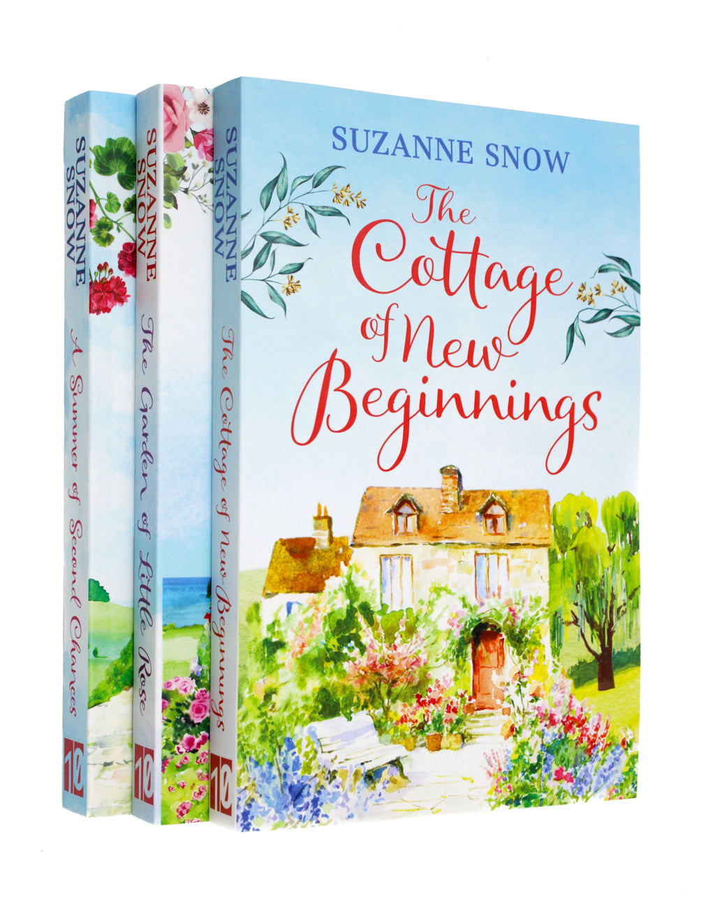 Suzanne Snow Collection 3 Books Set (The Cottage of New Beginnings, Ga ...