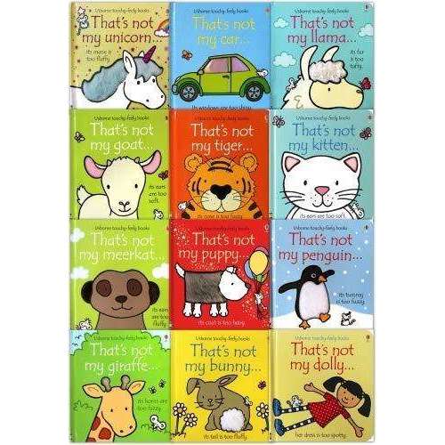 Thats Not My Toddlers 12 Books Collection Set Pack Fiona Watt (Touchy ...